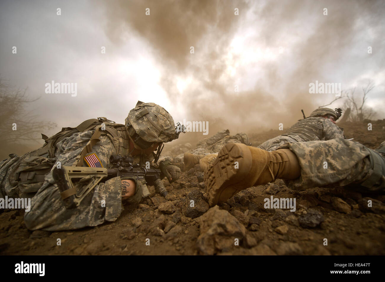 U.S. Army Sgt. Brandon Ingram, from Charlie Company, 1st Battalion ...