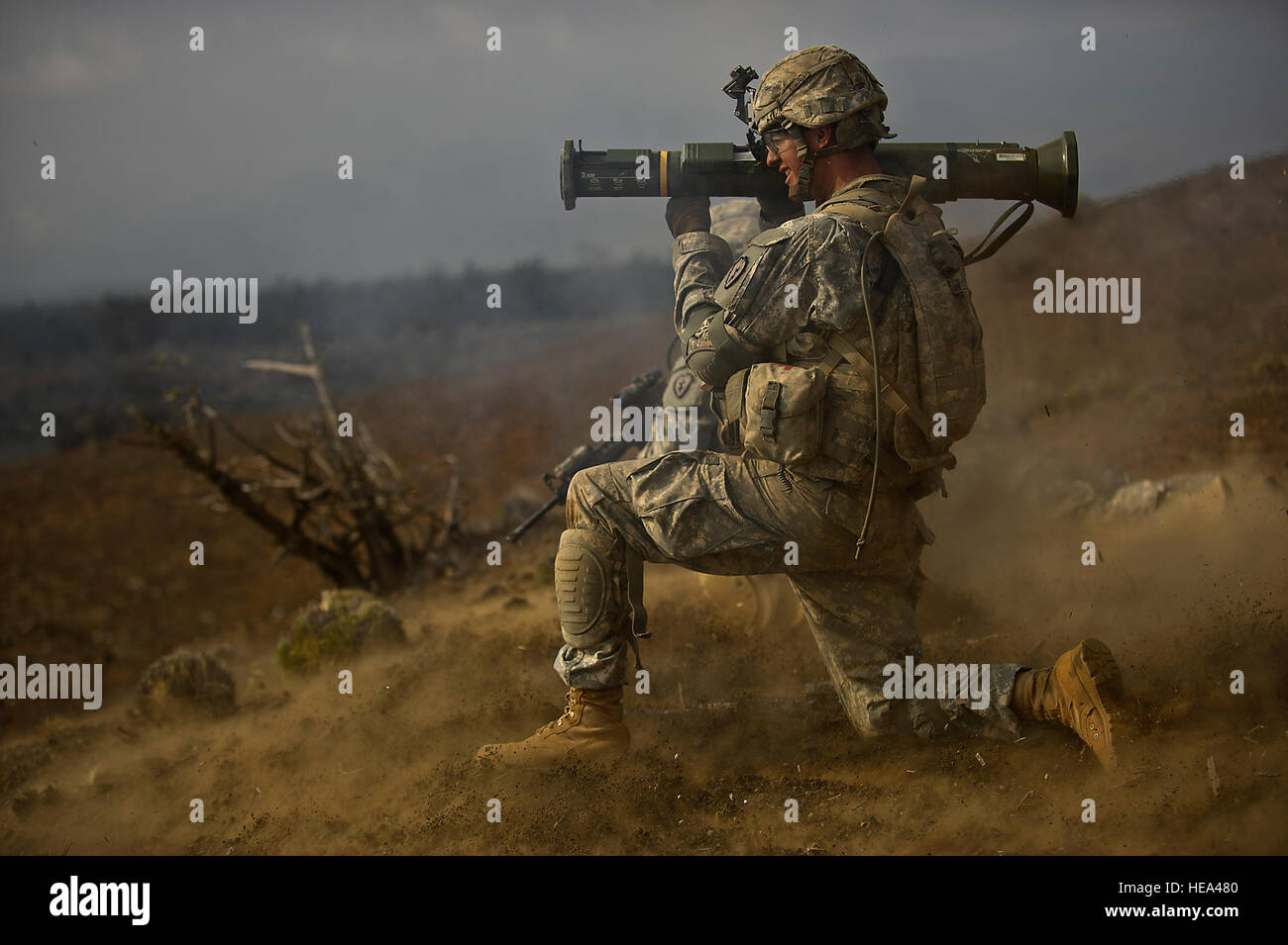 U.S. Army Spc. Treven Grimaldi, from Charlie Company, 1st Battalion ...