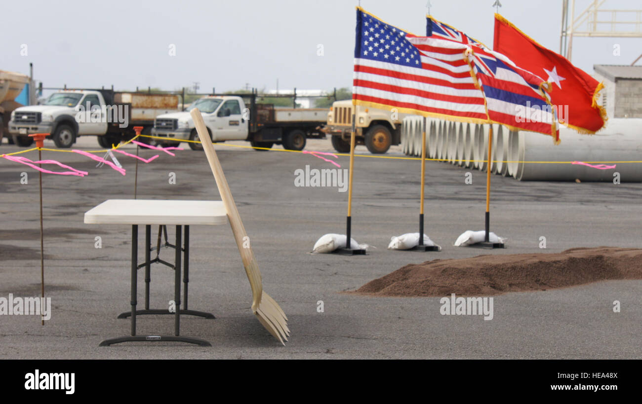 The Hawaii Army National Guard (HIARNG) held a groundbreaking ceremony ...