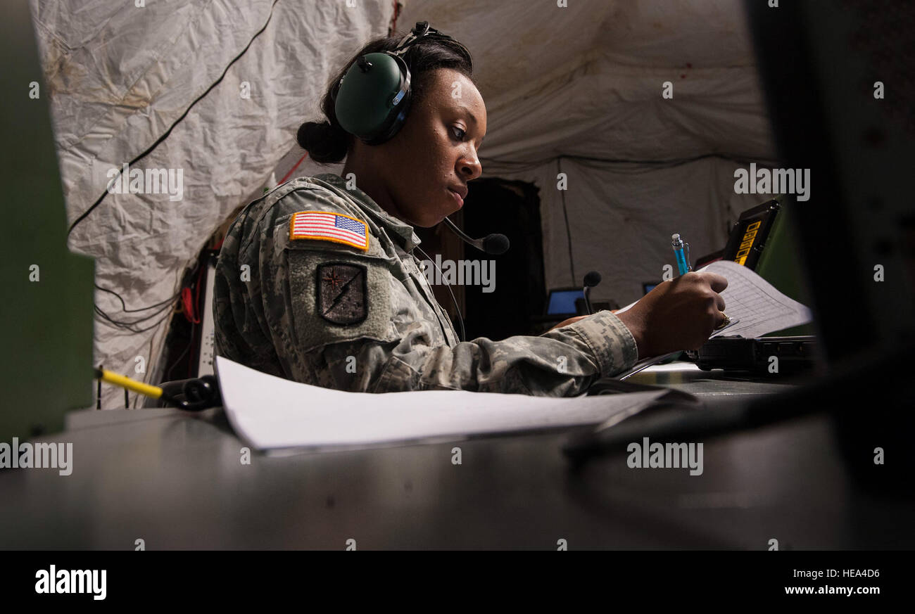 U.S. Army Spc. Nakia Williams, 524th Engineer Construction Battalion ...