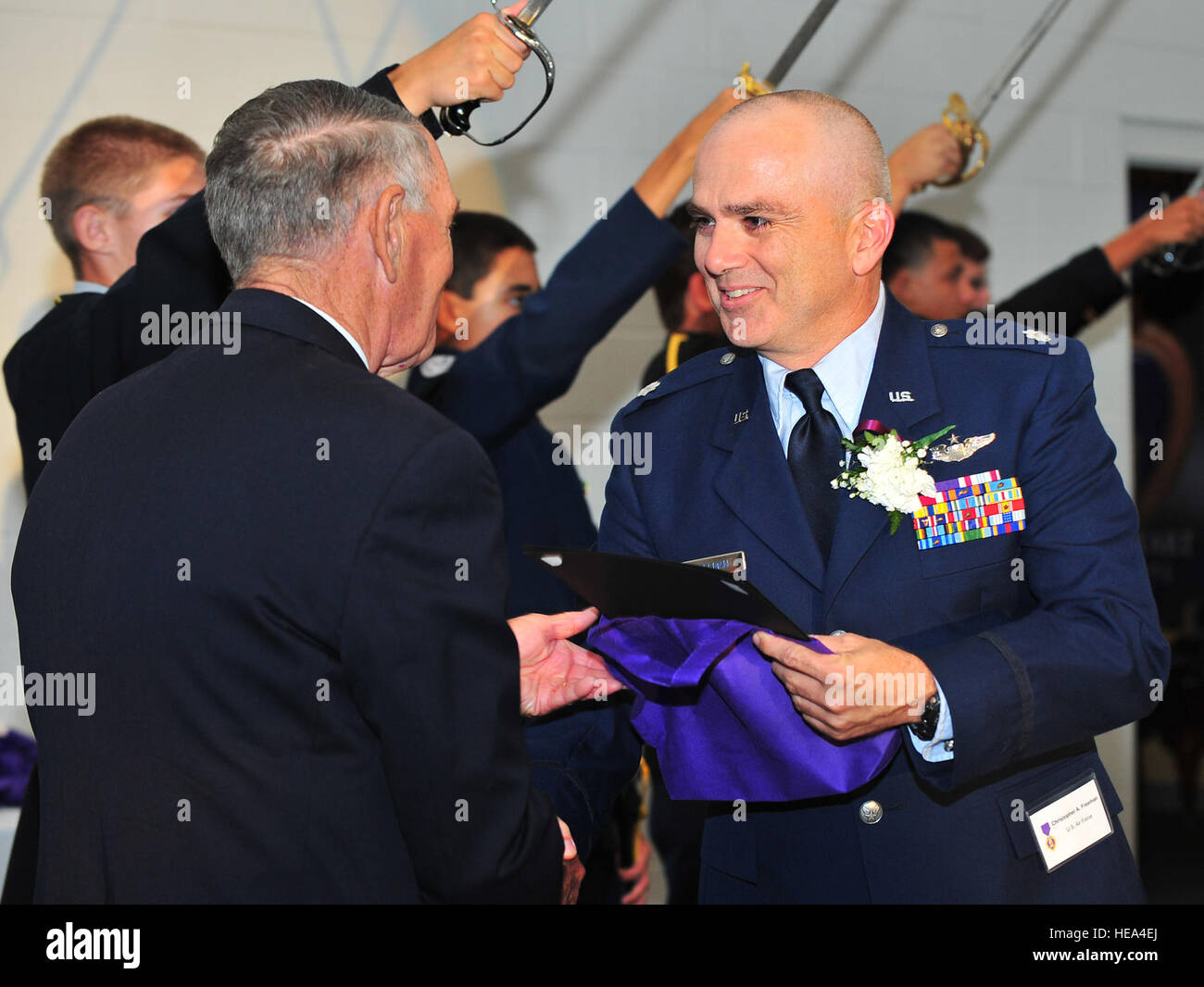 U.S. Air Force Lt. Col. Christopher Freeman, 414th Fighter Group ...