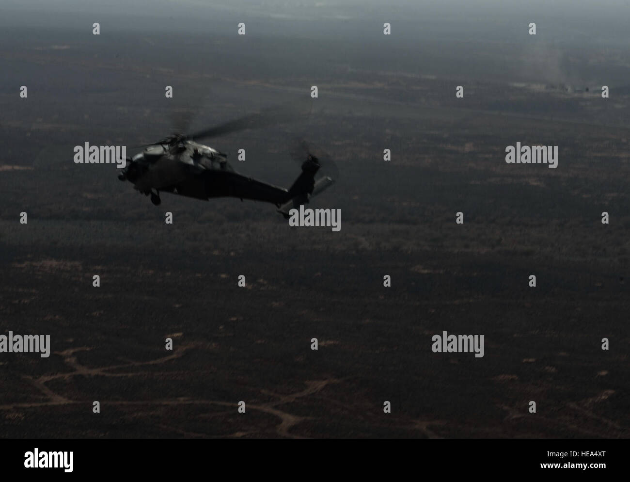 An HH-60 Pave Hawk flown by the 303rd Expeditionary Rescue Squadron ...