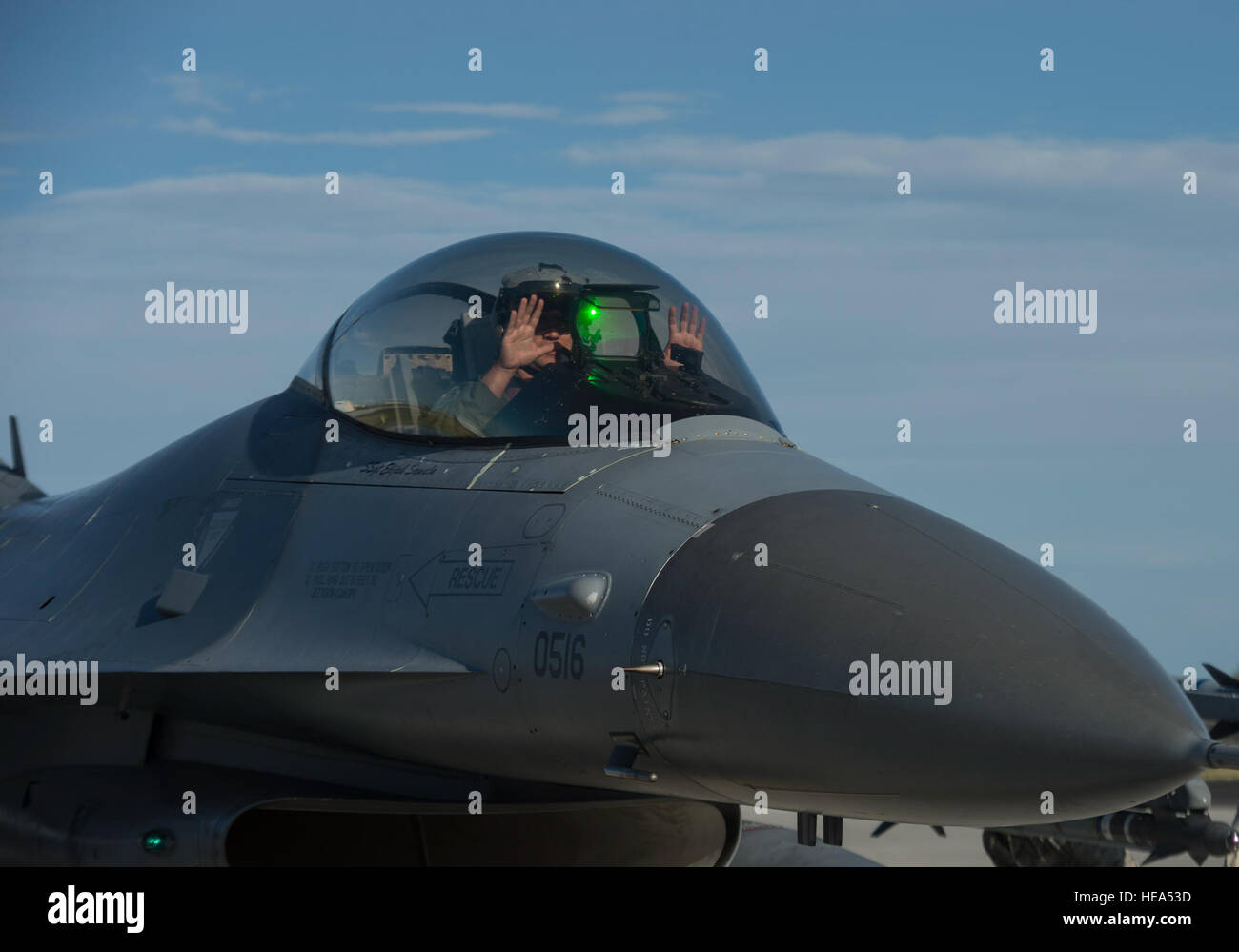 U.S. Air Force Capt. Brandon July, pilot from the 510th Fighter ...