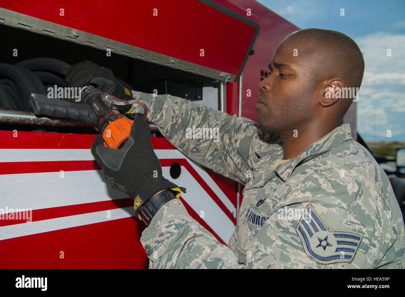 Staff Sgt. Phillip Daniels, 49th Civil Engineer Squadron Fire ...