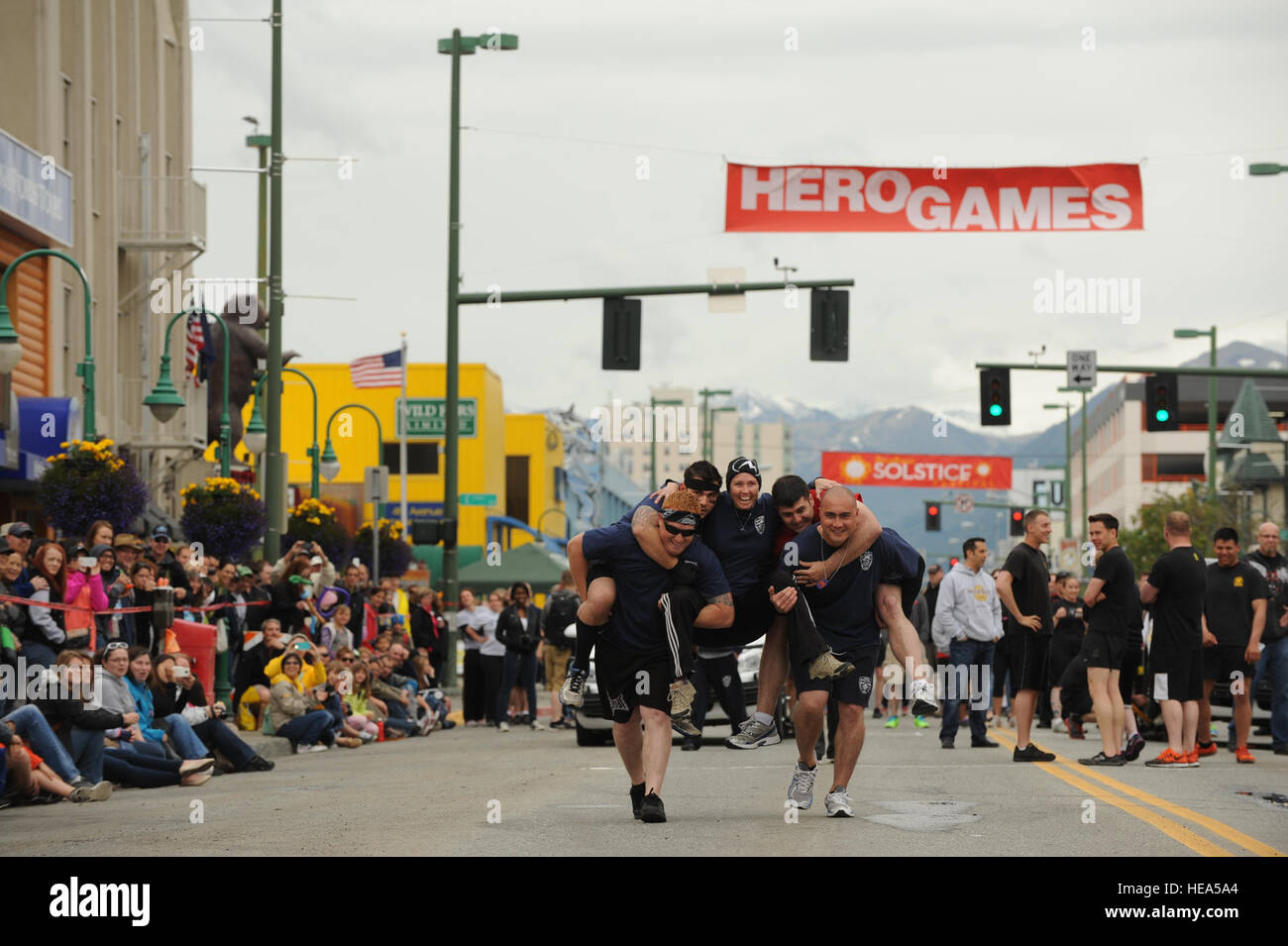 The Joint Base Elmendorf-Richardson Fire Dogs, 673rd Civil Engineer ...