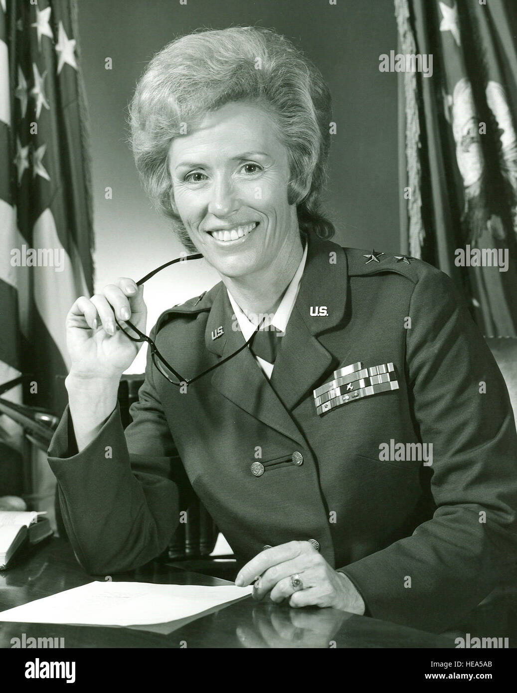 Major general jeanne m holm hi-res stock photography and images - Alamy