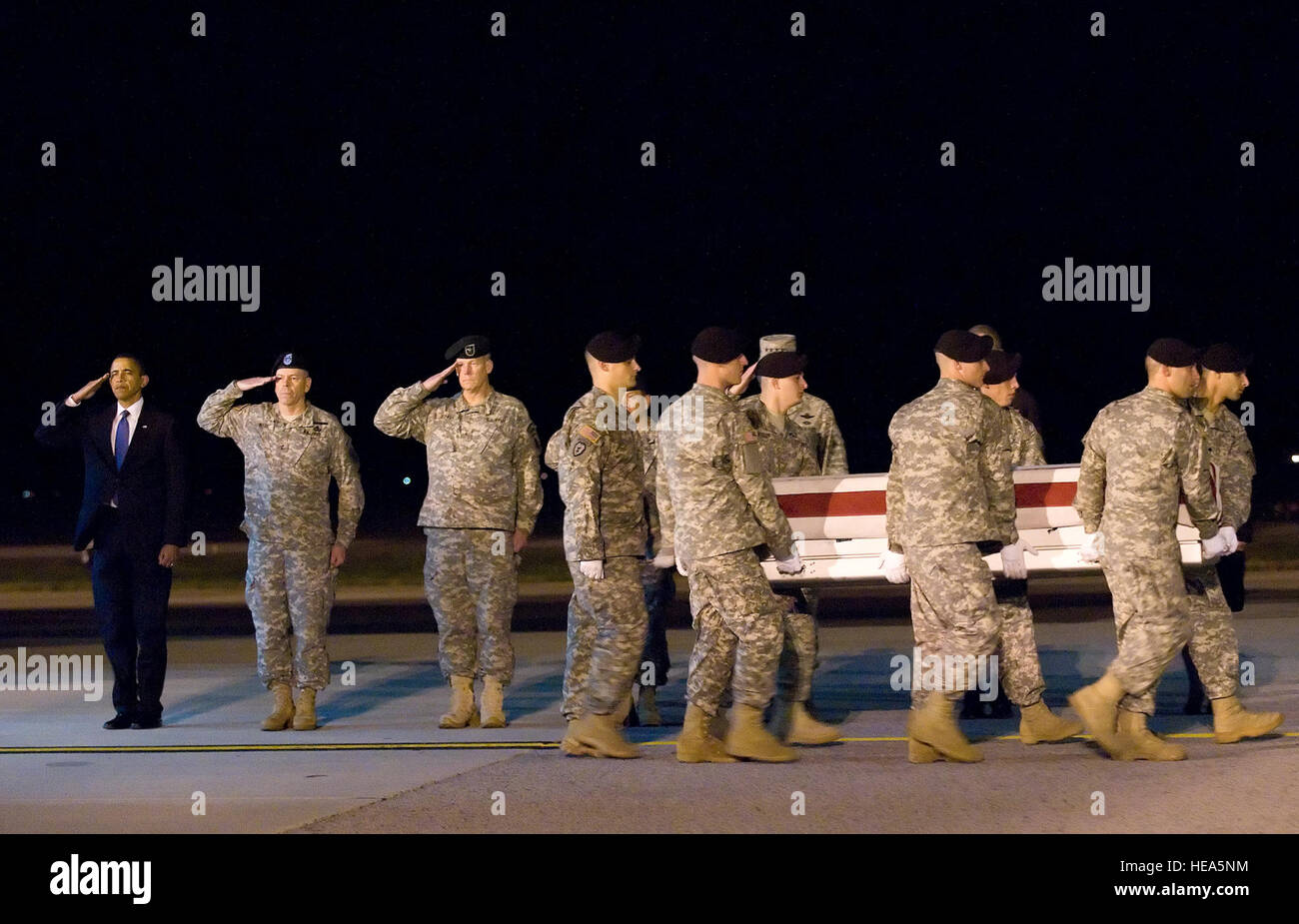 From left, President Barack Obama, Assistant Judge Advocate General of ...