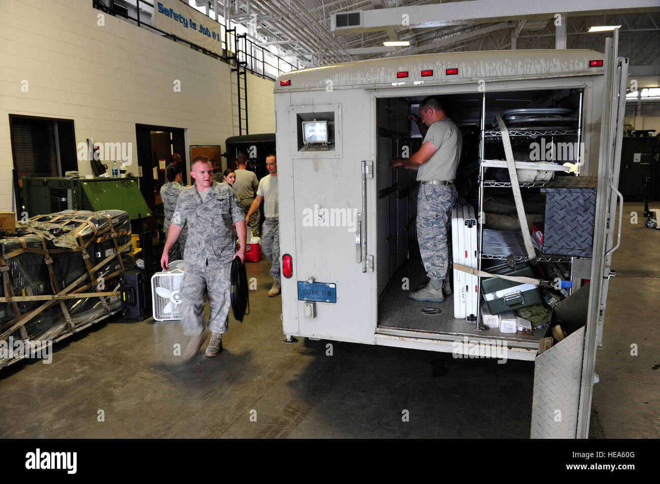 Airmen from the 621st Contingency Response Wing at Joint Base McGuire ...
