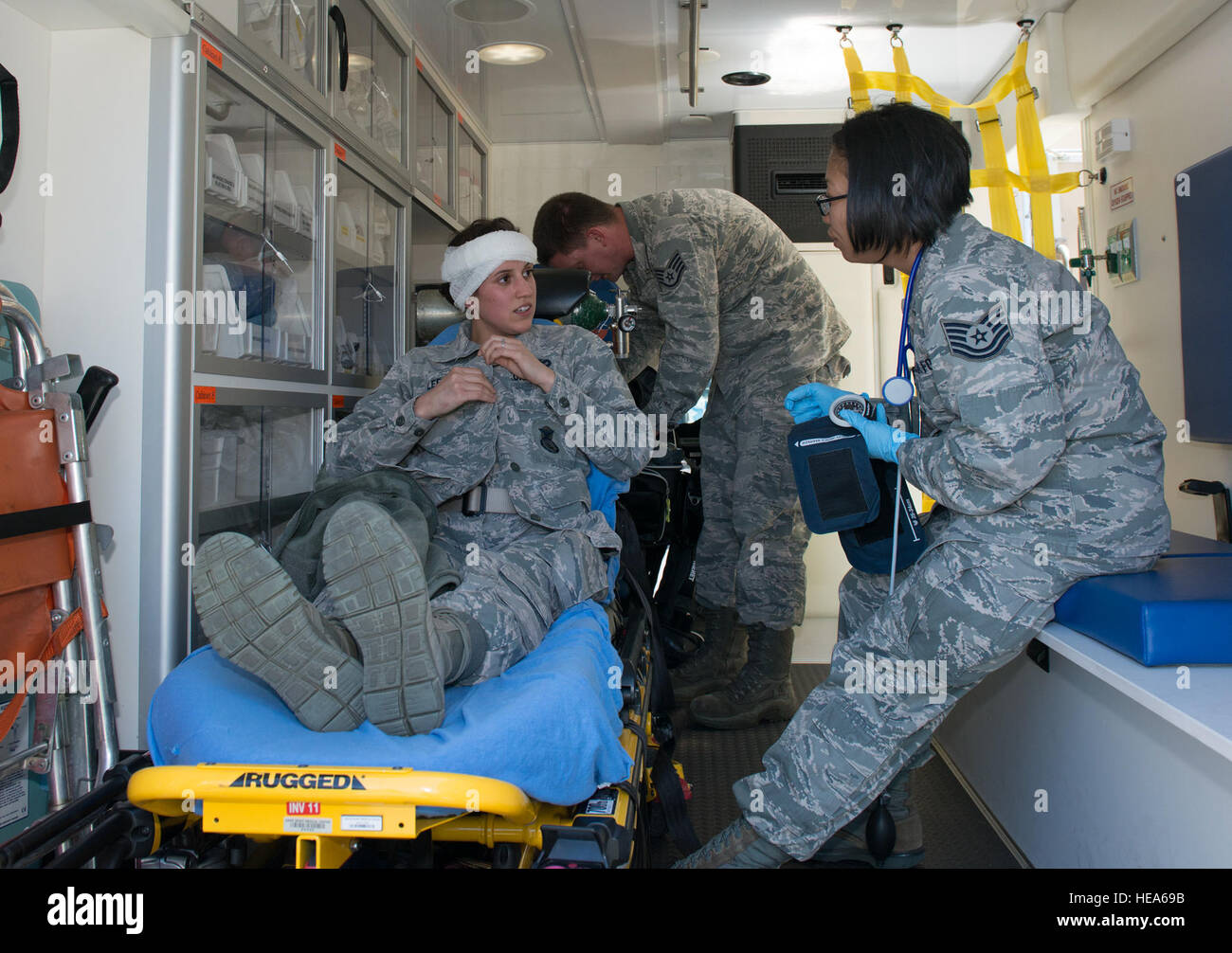 An anti-hijacking exercise conducted by the 60th Air Mobility Wing and ...