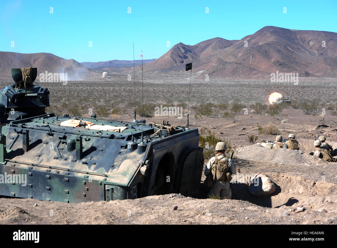 U.S. Marines with 3rd Assault Amphibious Battalion, Marine Corps Air ...