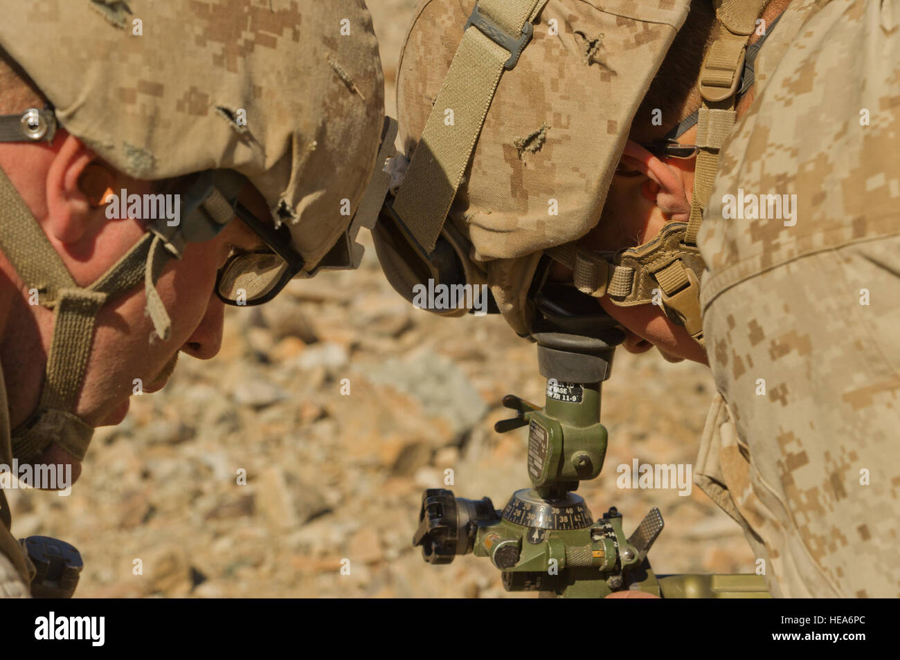 A U.S. Marine with 1st Battalion, 4th Marines, from Camp Pendleton ...