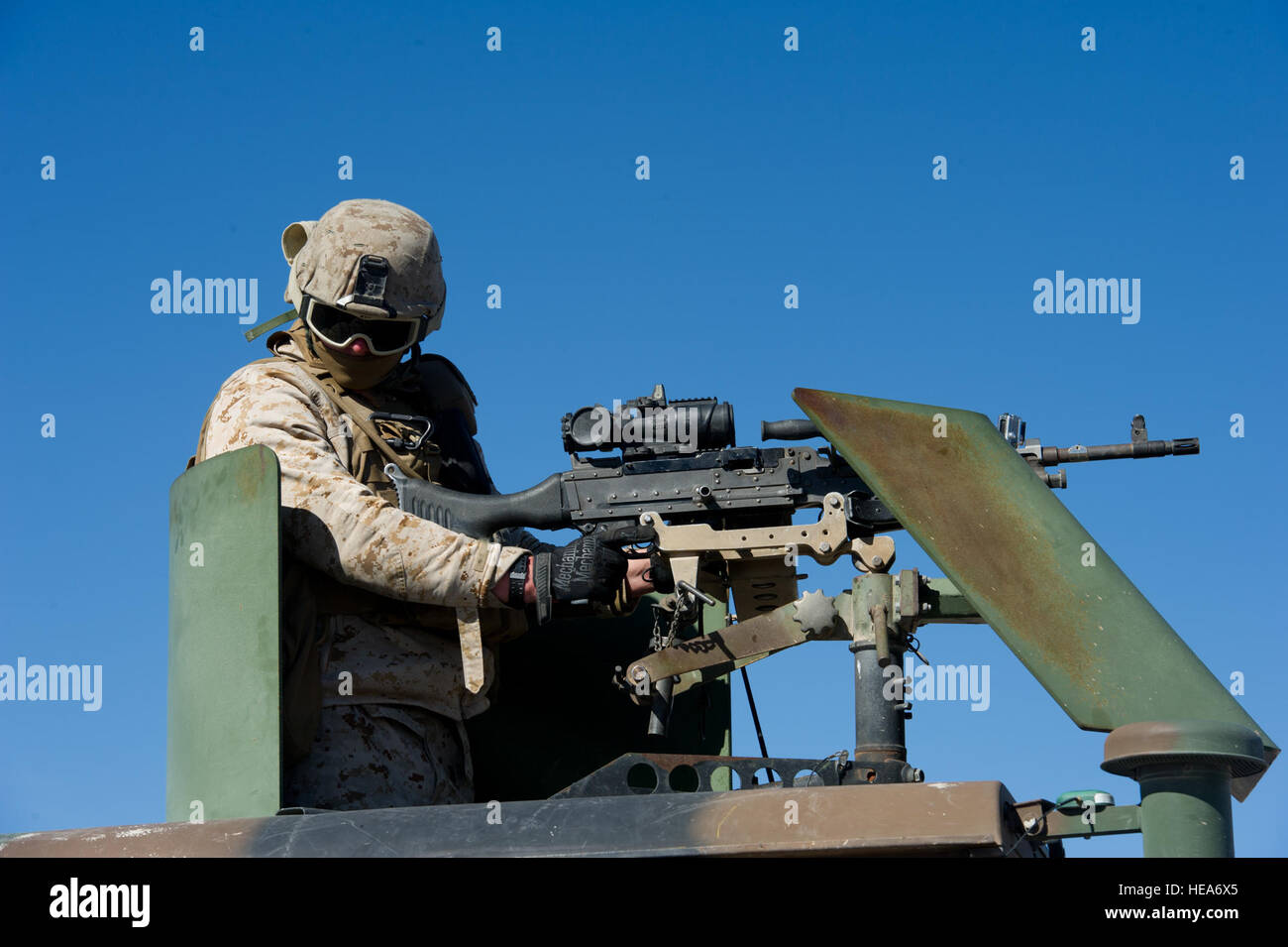 U.S. Marine Lance Cpl. Cory R. Holmes, 3rd Low Altitude Air Defense ...