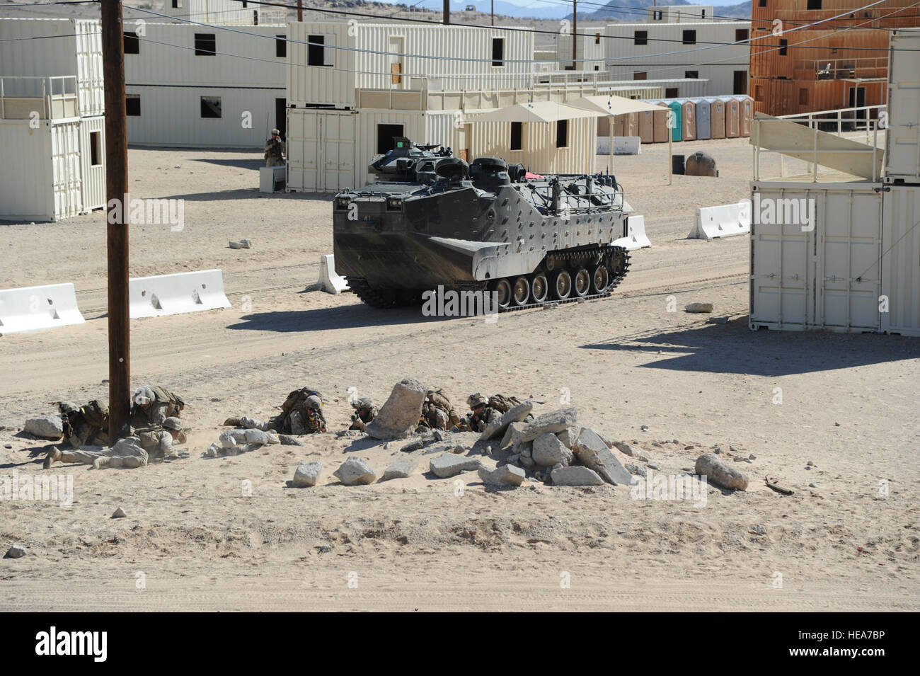 A U.S. Marine Corps Assault Amphibious Vehicle, 3rd Assault Amphibious ...