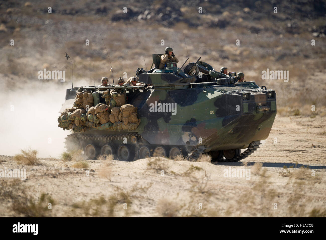U.S. Marines with 3rd Amphibian Assault Battalion, 1st Marine Division ...