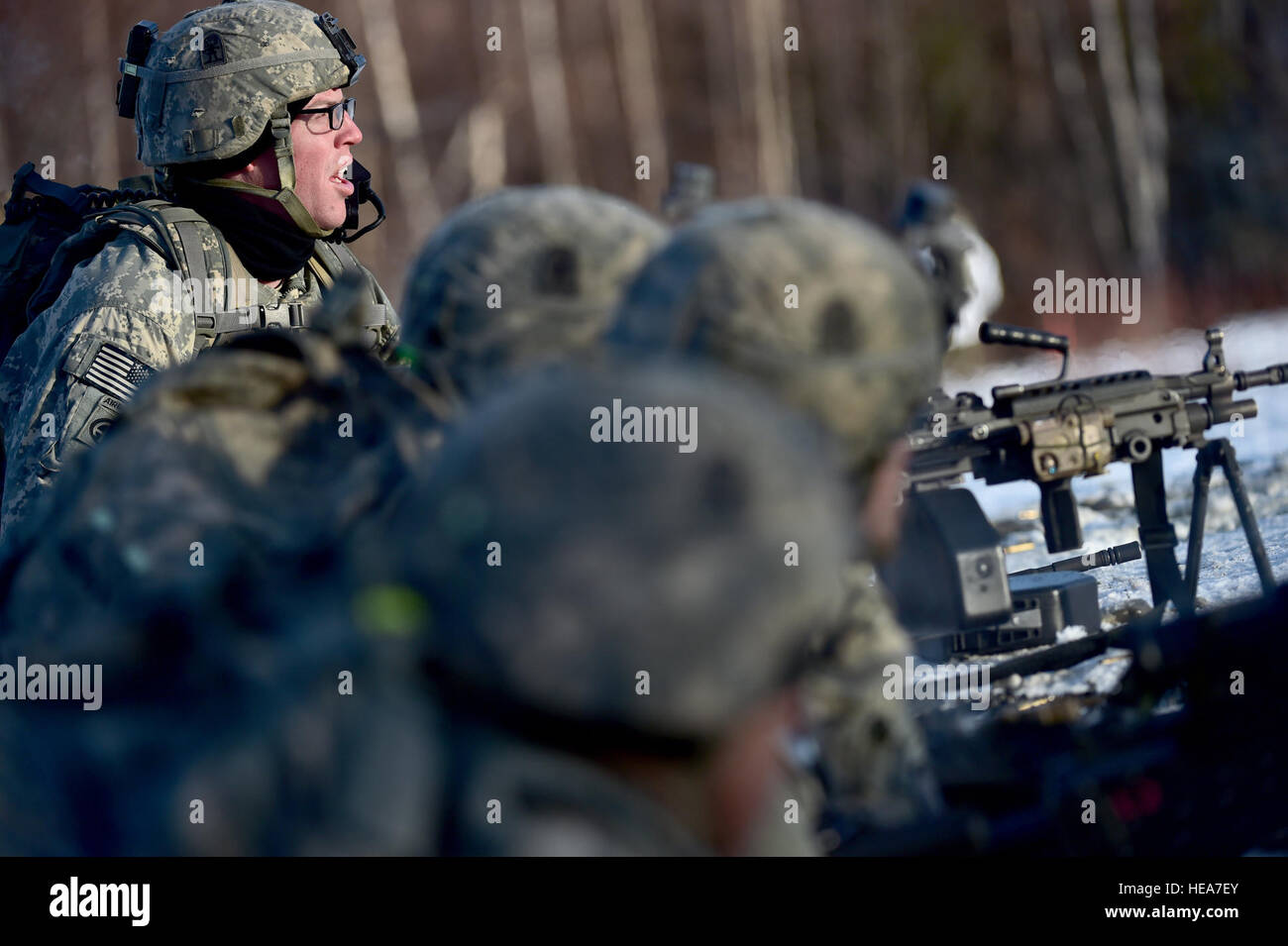 U s army conduct fire mission hi-res stock photography and images - Alamy