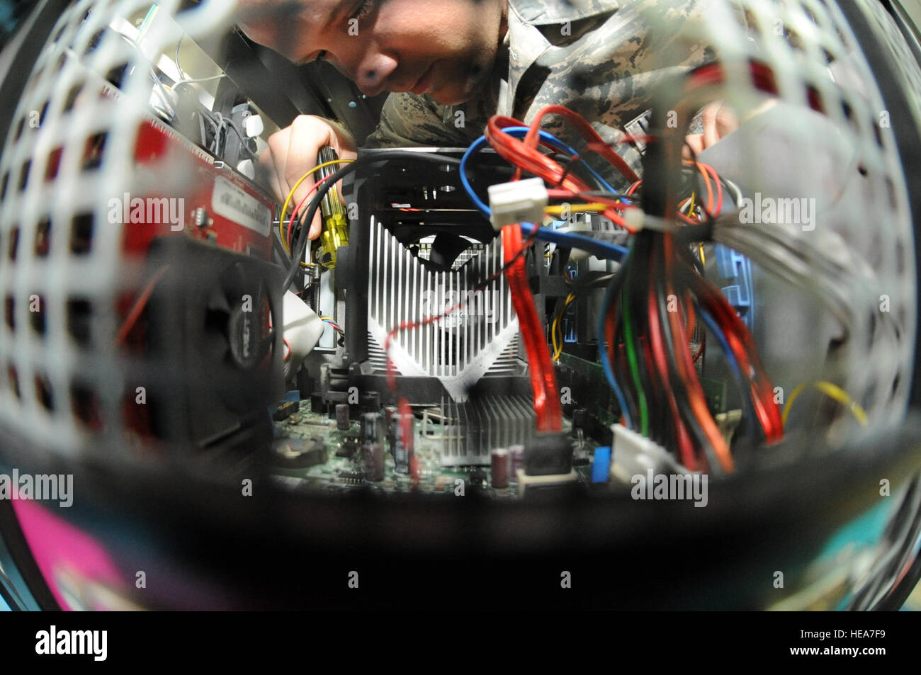 U.S. Air Force Airman 1st Class Braden Hoglan, 380th Expeditionary ...