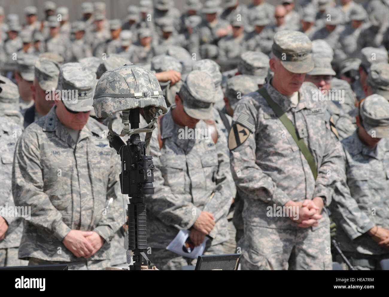 CAMP STRYKER, Iraq – Military members from the Victory Base Complex ...