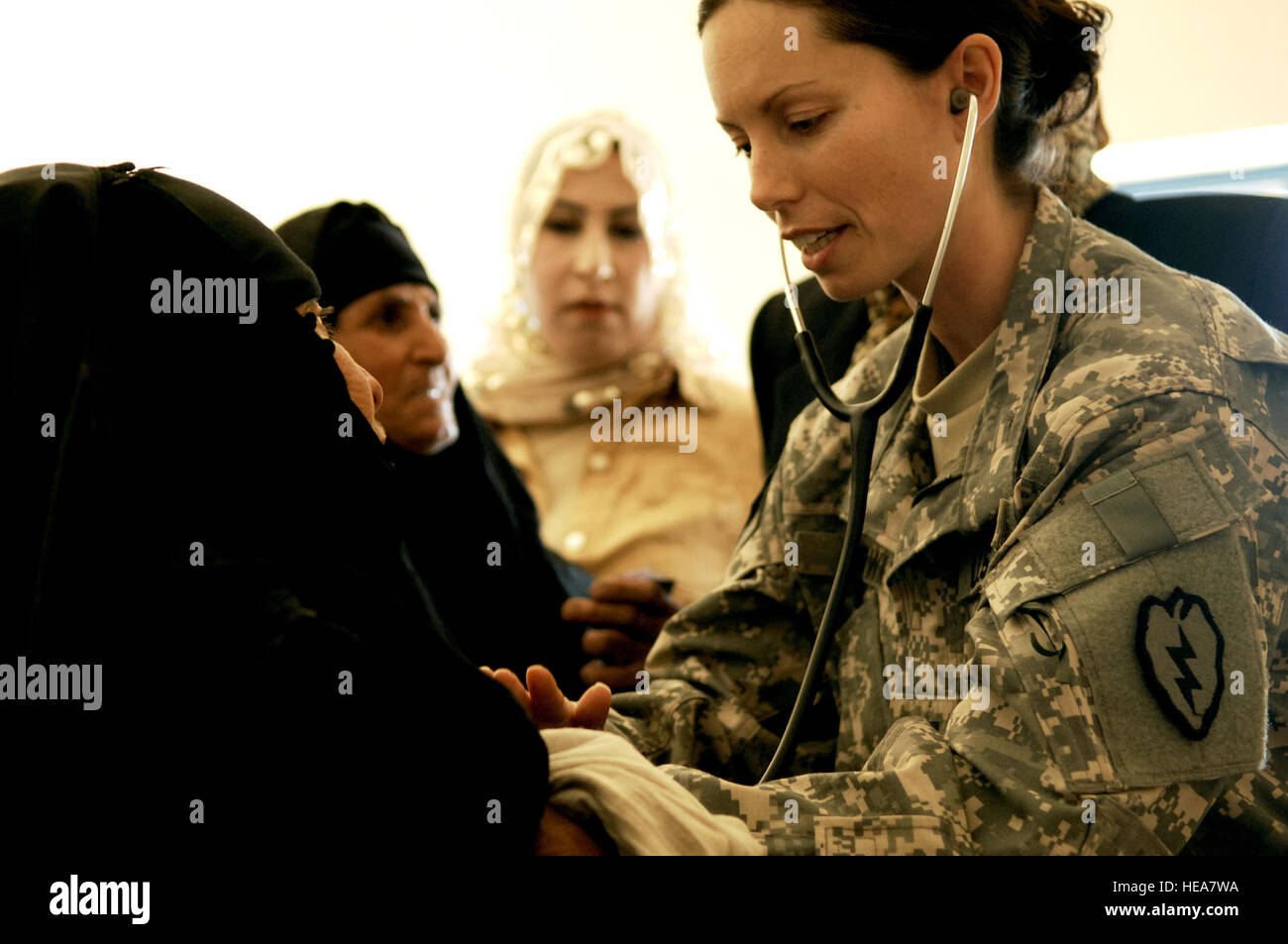 U.S. Army Capt. Jody Brown, a physician from Charlie Company, 225th ...