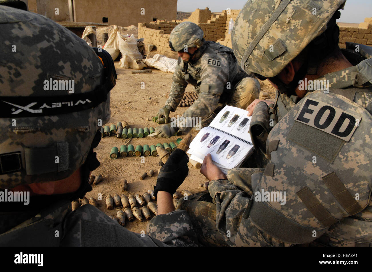 Air Force personnel from the 506th Expeditionary Civil Engineering ...