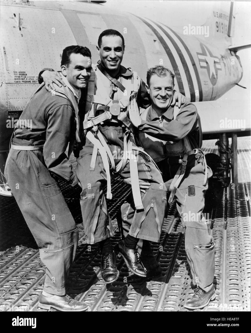 Jabara being hoisted Stock Photo - Alamy