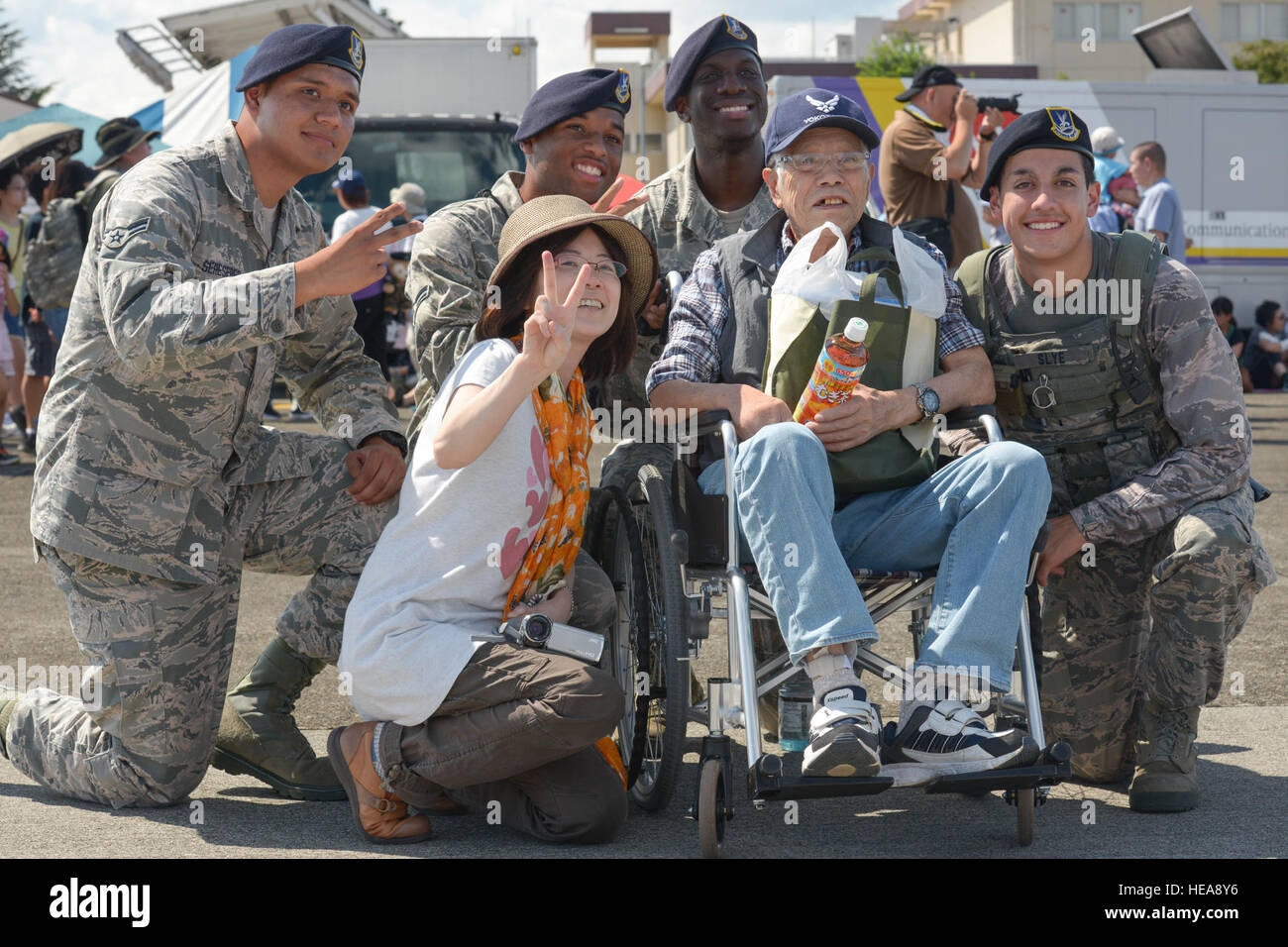 Air base japan members air hi-res stock photography and images - Alamy