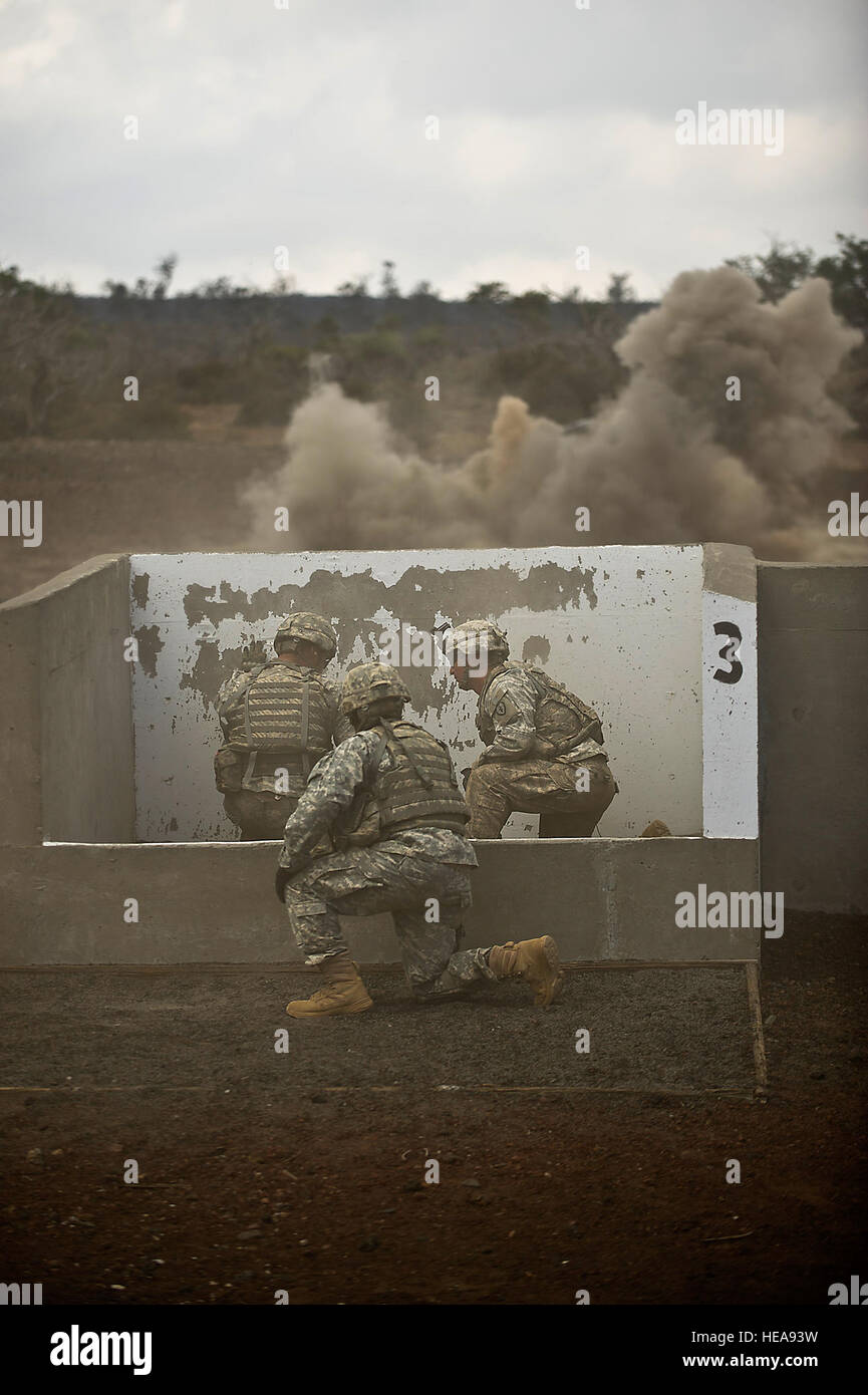 U.S. Army soldiers from, Alpha Company, 1st Battalion, 21st Infantry ...