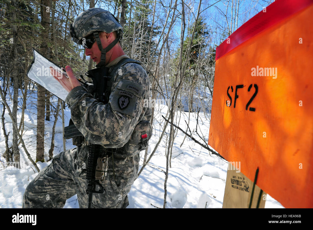 Parachute infantryman Capt. Edward Blyth, a native of Yorktown, Va ...