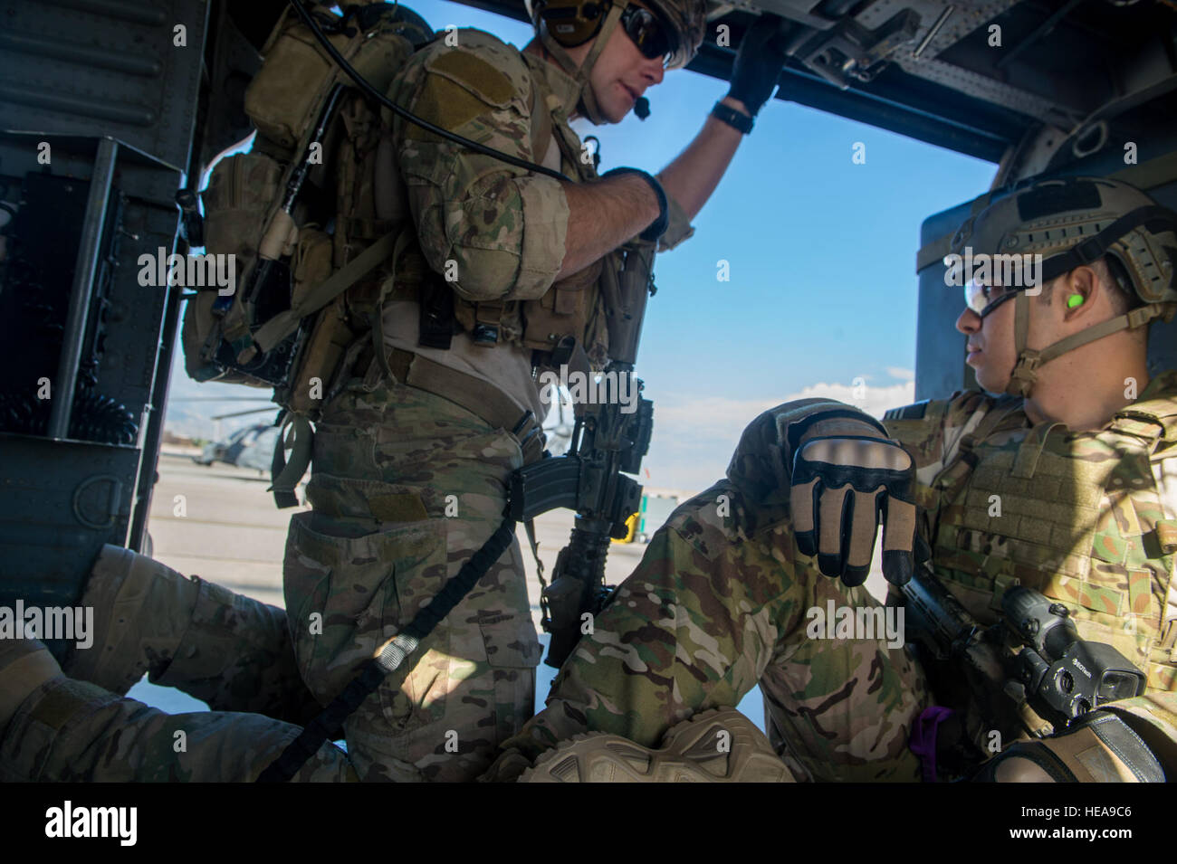 Staff Sgt. August O'Neil, a pararescueman in the Air Force Wounded ...