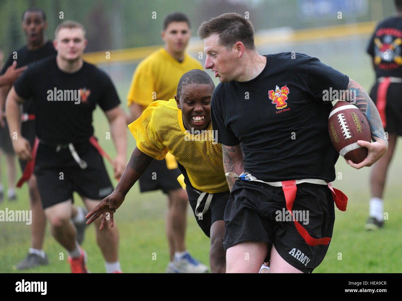 Army Sgt. Basil Anderson, a native of Mobile, Ala., assigned to the 2nd ...