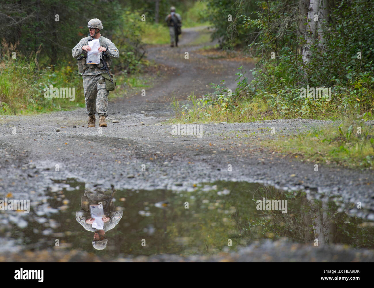 Army Capt. Edward Blyth, a native of Yorktown, Va., assigned to Dog ...