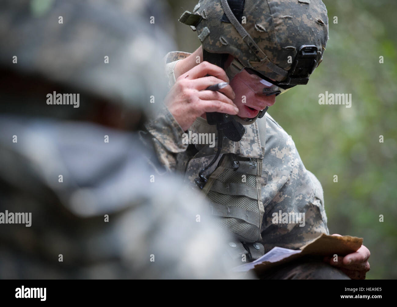 Army Pfc. Marcus Deluca, a native of Franklin, Mass., assigned to the ...