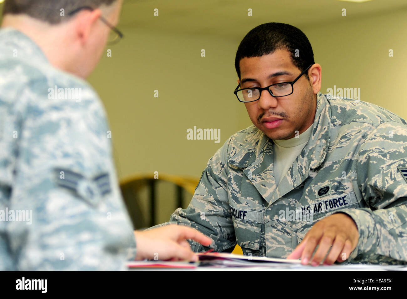 U.S. Air Force Staff Sgt. Kevin Ratcliff, 633rd Force Support Squadron ...
