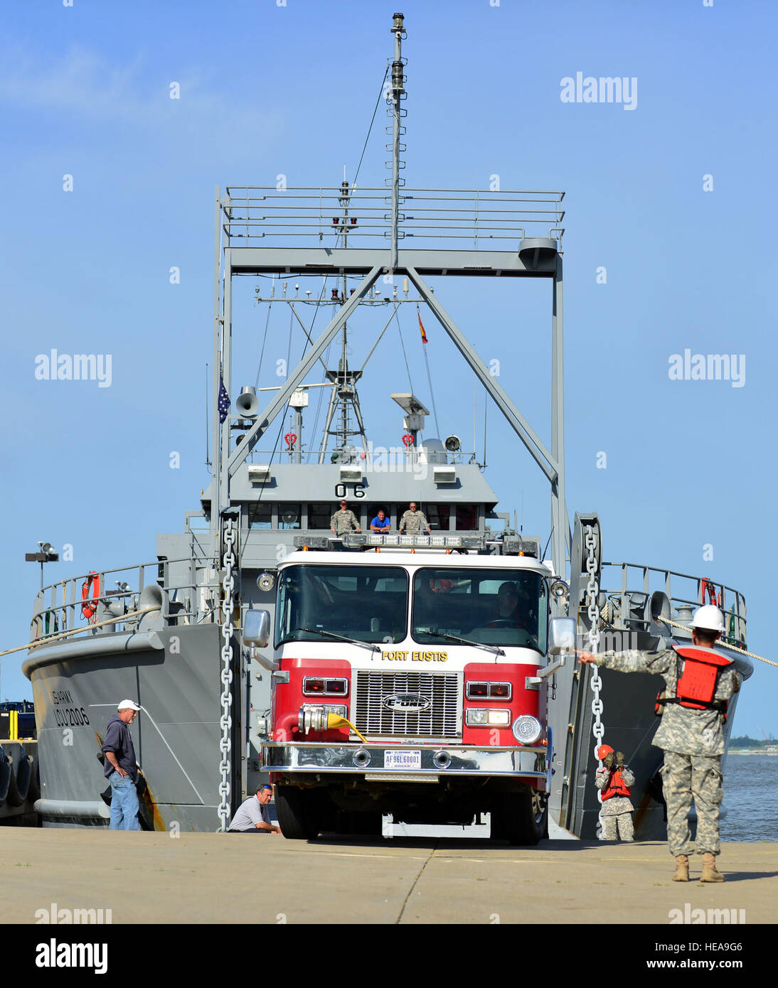U.S. Army Staff Sgt. Rosado Harcel, 97th Transportation Brigade (Heavy ...