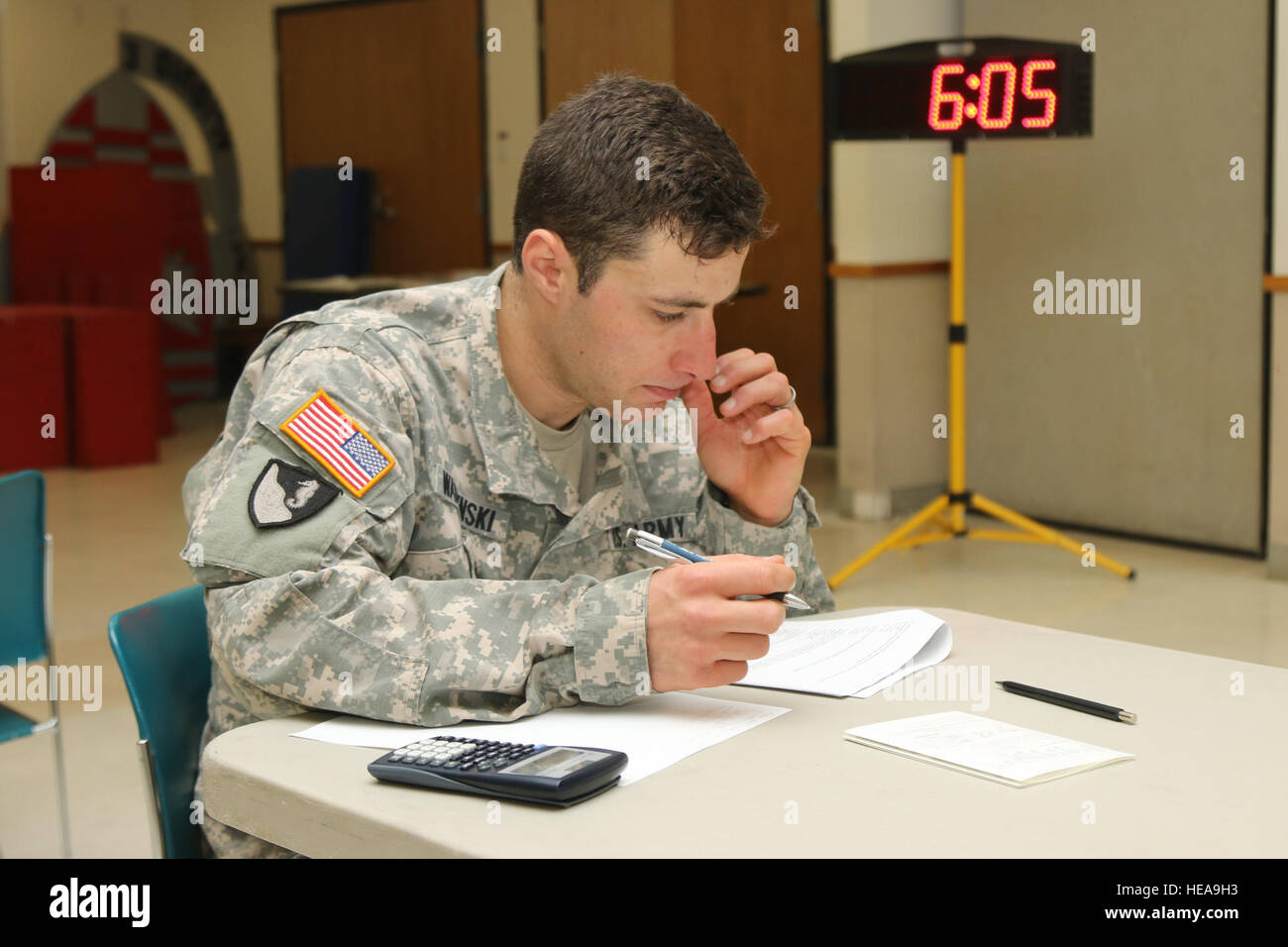 Soldiers from the 555th Engineer Brigade participated in a three day ...