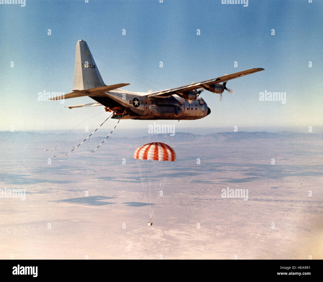 JC-130B with nose cone, 15 July 1969. Official Photograph, US Air Force ...