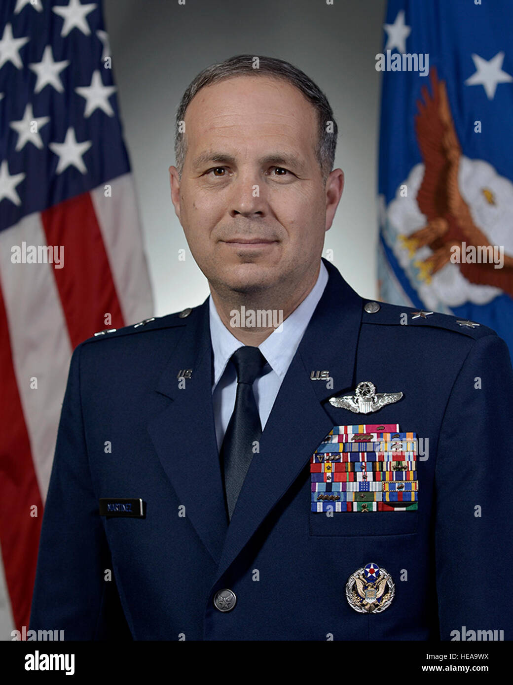 Official Photo - Maj Gen Jerry Martinez ( Michael Pausic Stock Photo ...