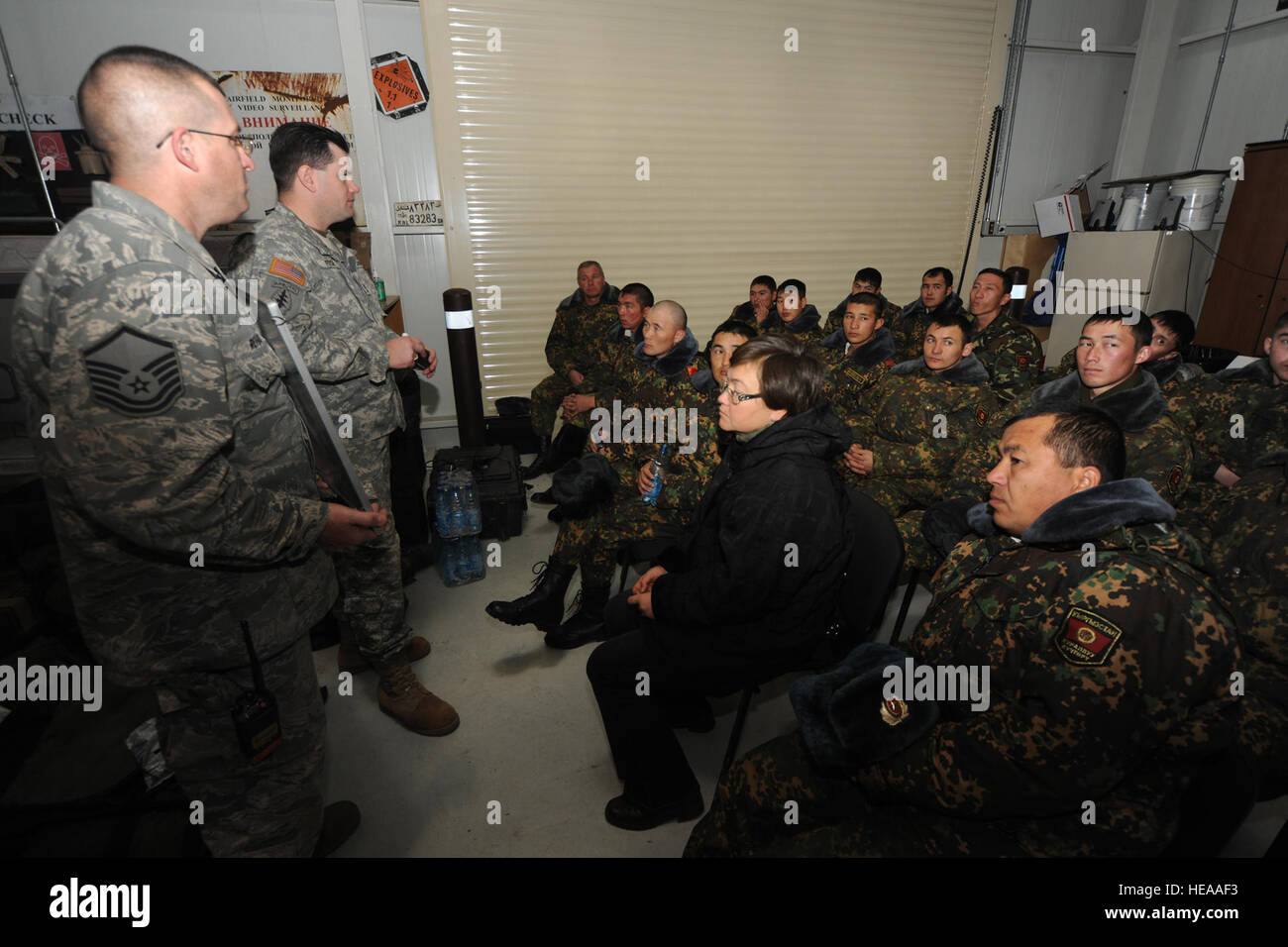 TRANSIT CENTER AT MANAS, Kyrgyzstan - Army Sgt. 1st Class Stephen Fitch ...