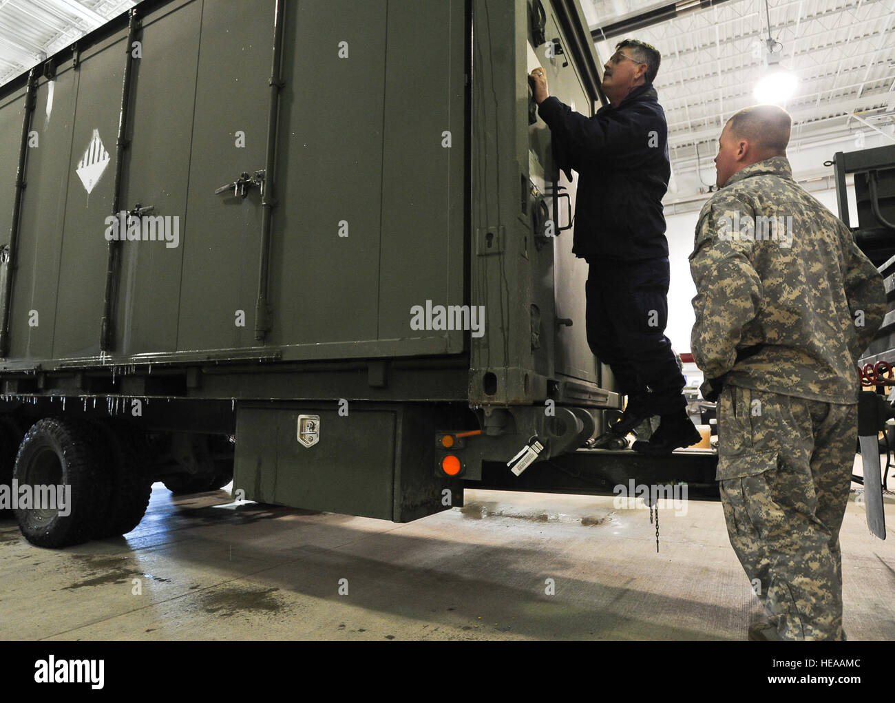 Coast guard Chief Warrant Officer 4 Bruce Jones, assigned to the Coast ...
