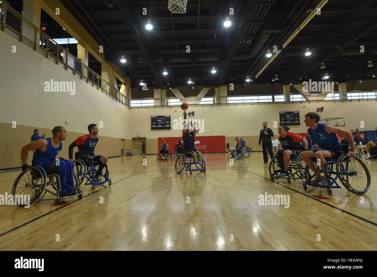 Charlie Walker, a 2015 Help for Heroes wheelchair basketball competitor ...