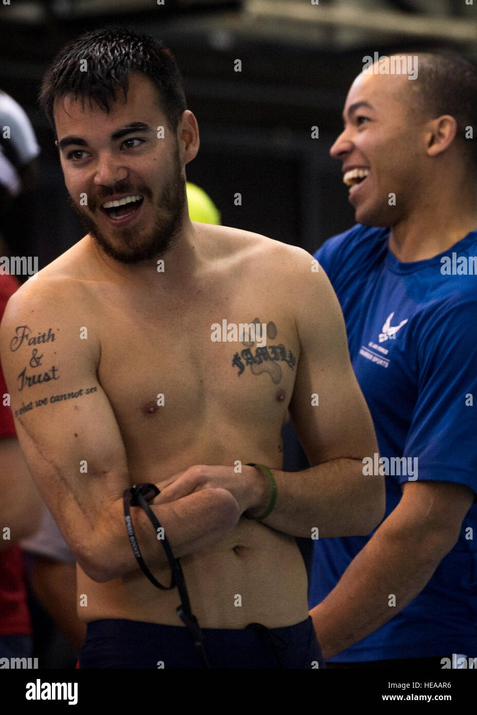 Retired Staff Sgt. Daniel Crane, a 2015 Air Force Wounded Warrior ...