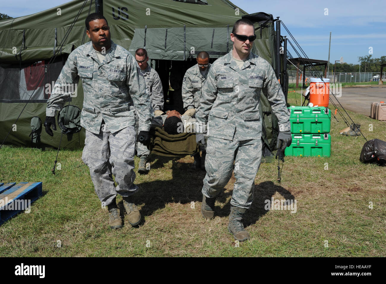 U.S. Air Force medical technicians, 60th Medical Operations Squadron ...