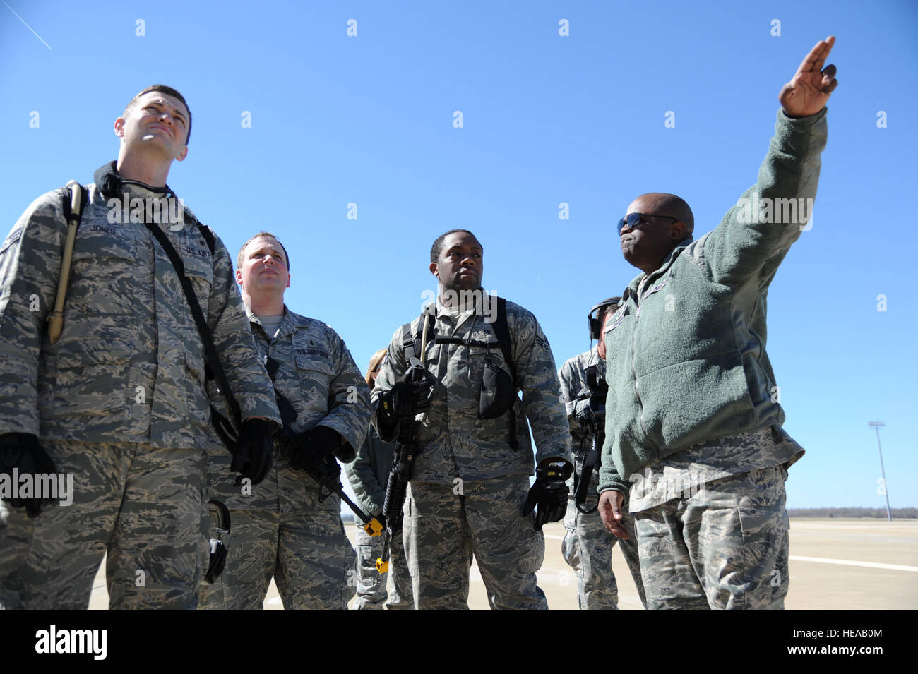 Senior Master Sgt. Lavar M. Jordan, Observer/Controller, Trainer, 514th ...