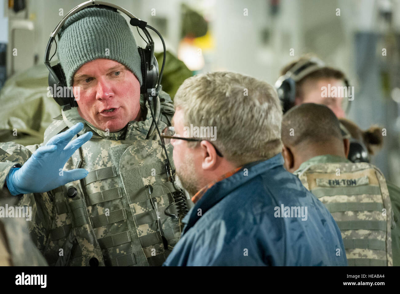 U.S. Air Force Lt. Col. Richard Degrosa, emergency room doctor, 86th ...
