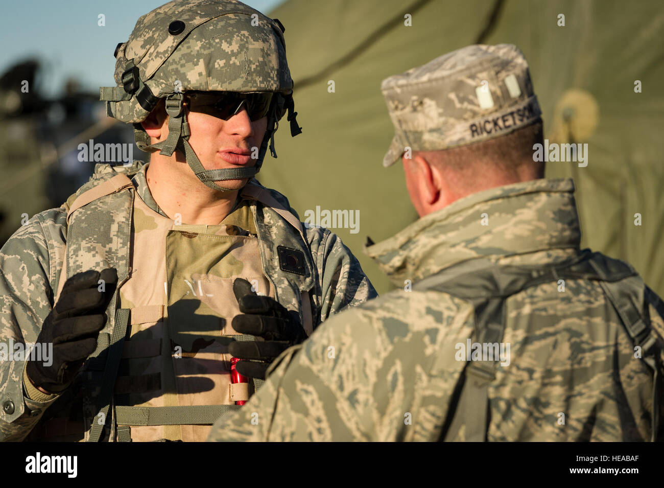 U.S. Air Force Capt. Michael Johnson, health services administrator ...