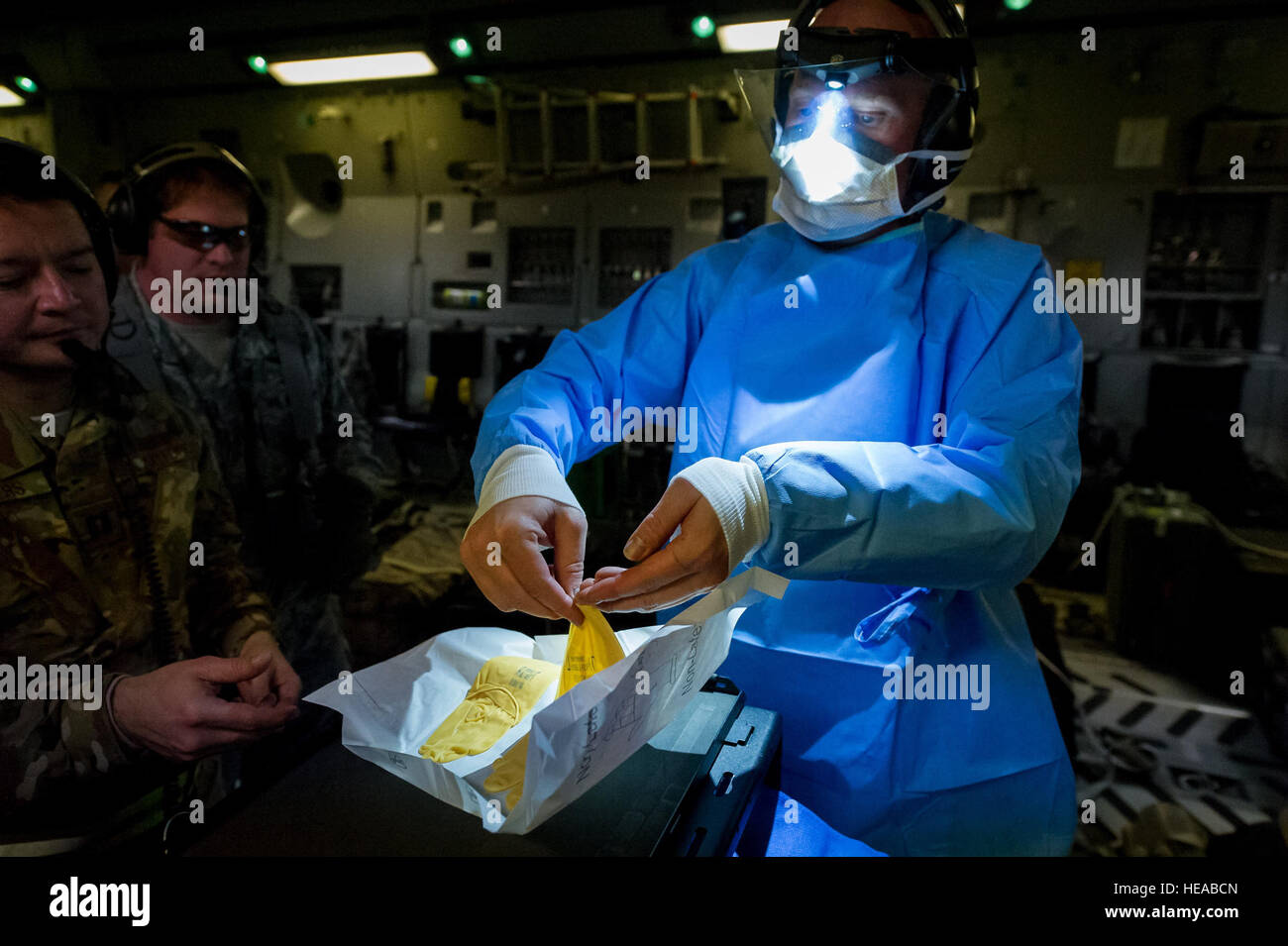 U.S. Air Force Lt. Col. Richard Degrosa, emergency room doctor, 86th ...