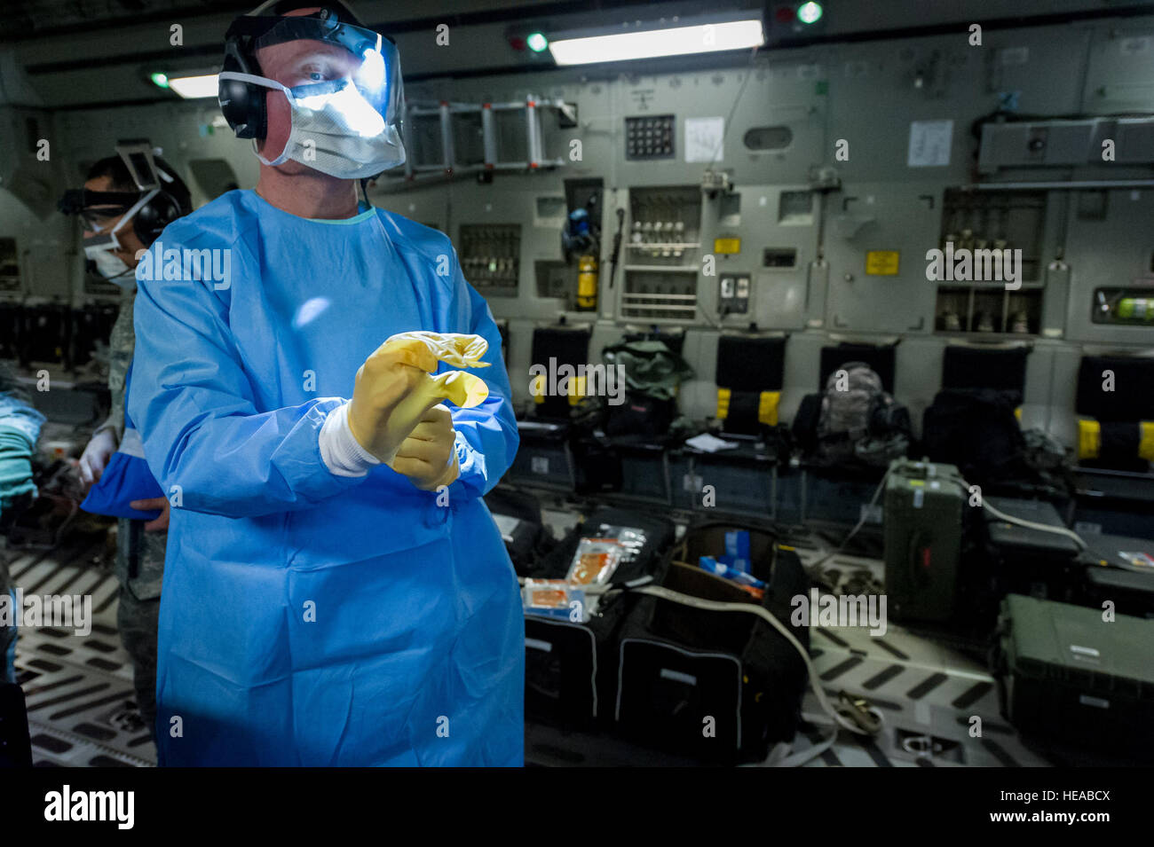 U.S. Air Force Lt. Col. Richard Degrosa, emergency room doctor, 86th ...
