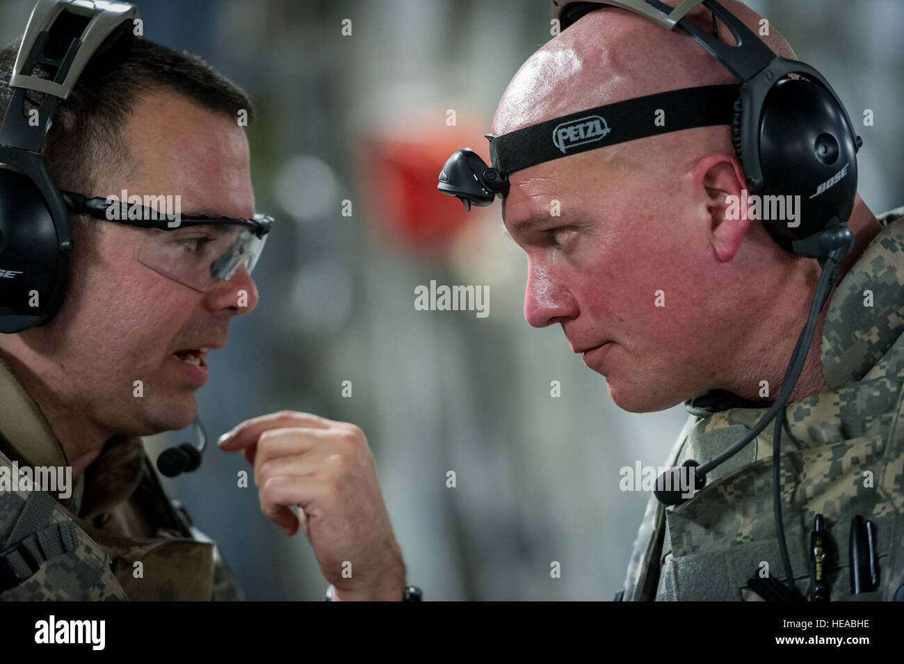 Critical care transport team (CCATT) team member, U.S. Air Force Master ...