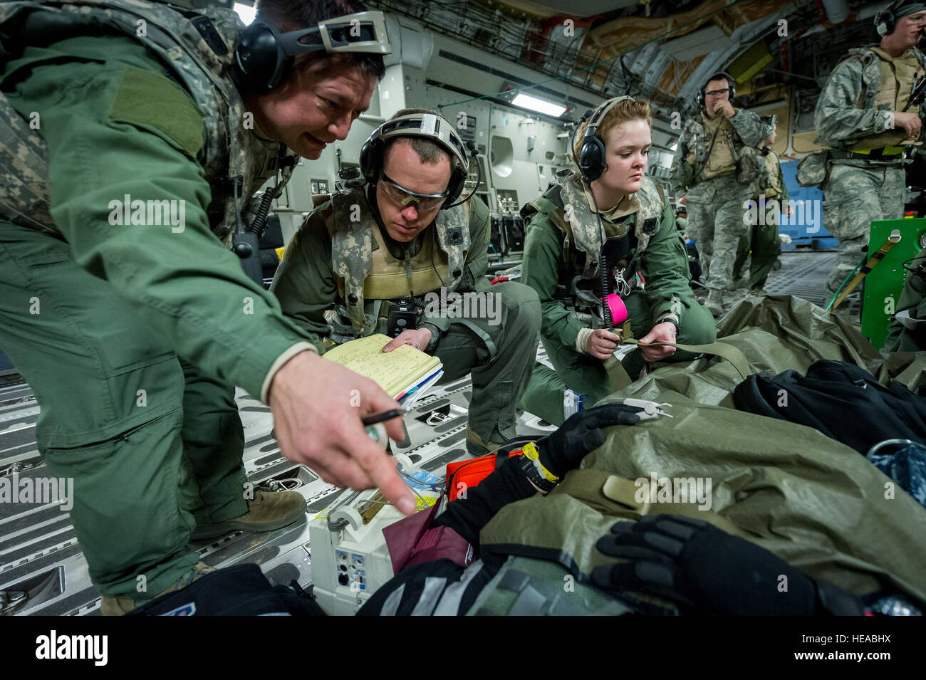 From left, tactical critical care expeditionary team – enhanced (TCCET ...