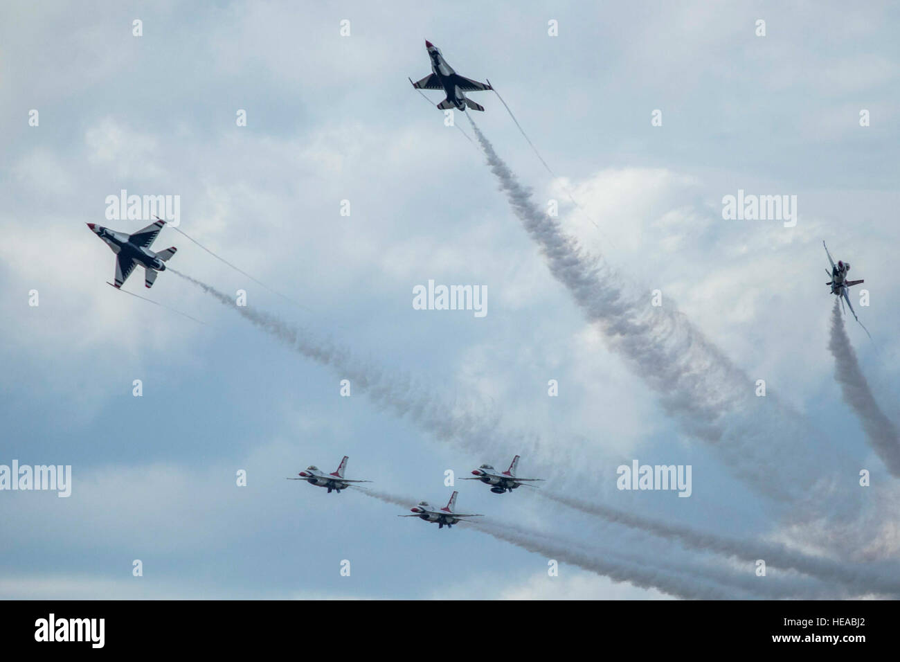 The U.S. Air Force Aerial Demonstration Squadron “Thunderbirds ...