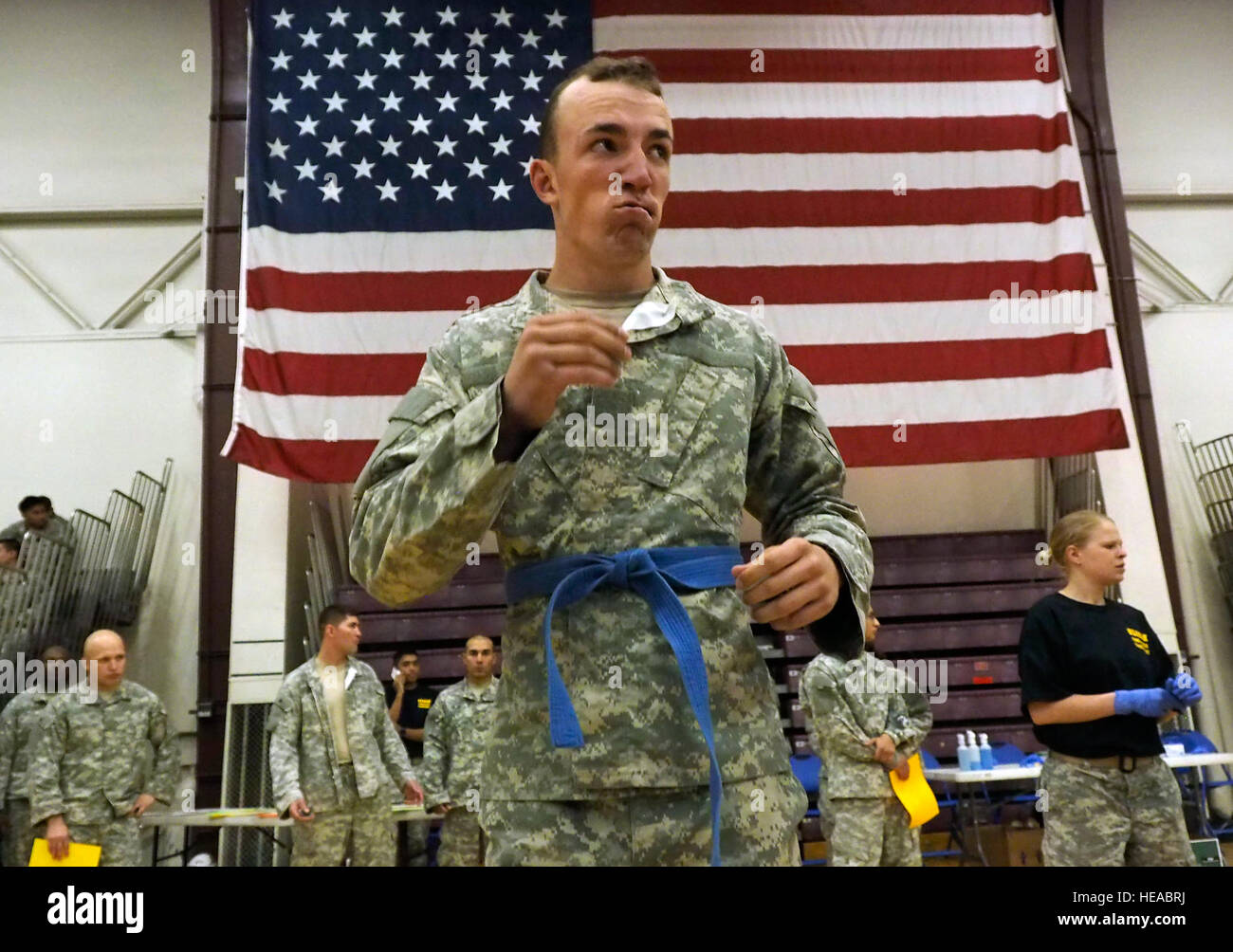 Spc. Kevin Cox, 1st Battalion, 24th Infantry Regiment, 1st Stryker ...
